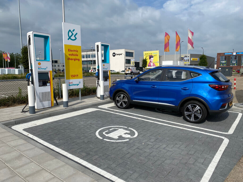 Shell Recharge snelladers - Elektrischeautovakanties.nl