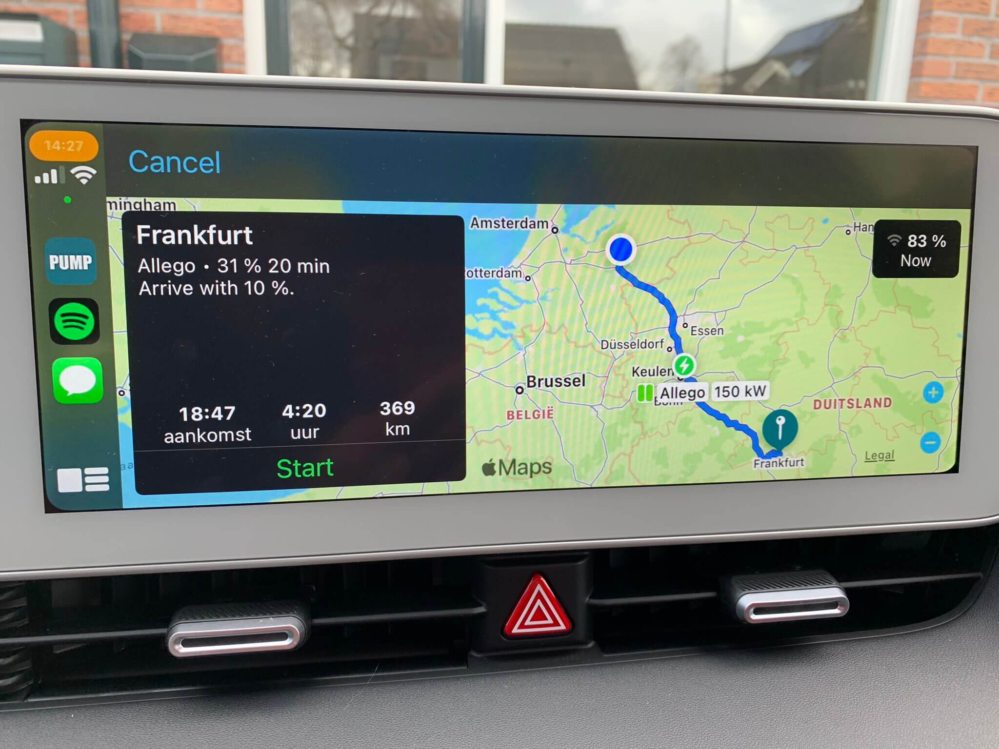PUMP routeplanner app - Elektrischeautovakanties.nl