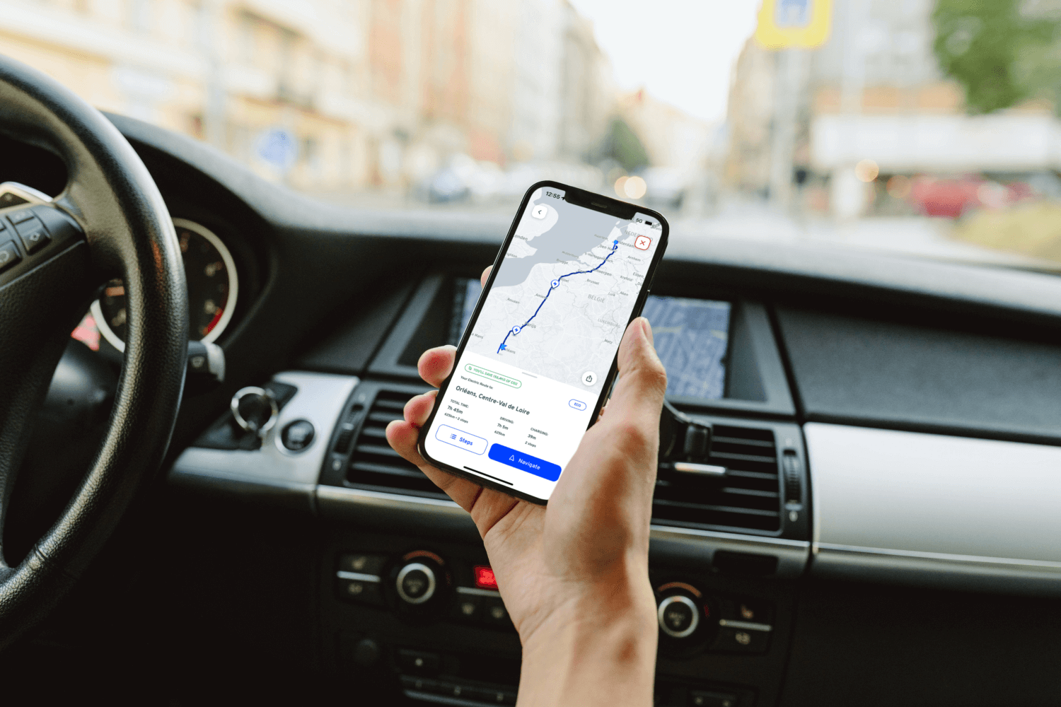 De Electric Routes routeplanner app - Elektrischeautovakanties.nl